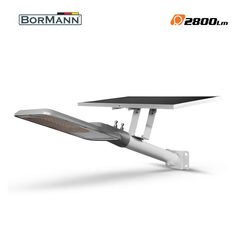Bormann Lite Ηλιακό Φωτιστικό Δρόμου Led 100w, Αδιάβροχο Με ...